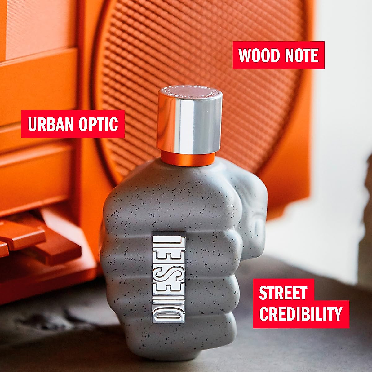 Diesel Only the Brave Street Eau de Toilette Spray Cologne for Men, 1.7 Fl. Oz.