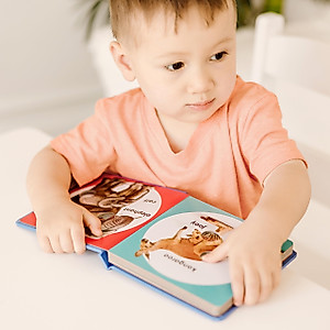 Melissa & Doug Children’s Book – Poke-a-Dot: Wild Animal Families (Board Book with Buttons to Pop)