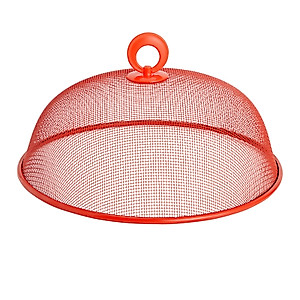 Juvale Mesh Wire Fruit Basket with Lid for Vegetables, Fruits, Gifts, House Warming, Home, Restaurants, 4 Colors