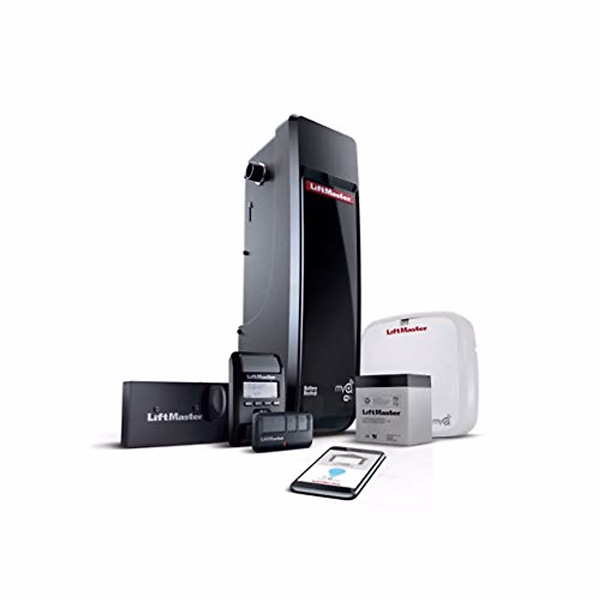 LIFTMASTER 8500W 2-893MAX remotes JACKSHAFT GARAGE DOOR OPENER MYQ ENABLED WIFI AND BATTERY INSTALLED…