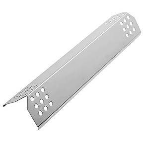 Htanch SN7371(4-Pack) SA4251(4-Pack) 14 9/16" Heat Plate and Burner for Sunbeam 720-0697 Nexgrill 720-0697,Nexgrill 720-0783C, 720-0783E Grill Master 720-0697, Nexgrill 720-0697 720-0783C 720-0783E