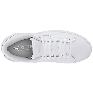 PUMA Women's Smash Platform V2 Sneaker, White White, 10