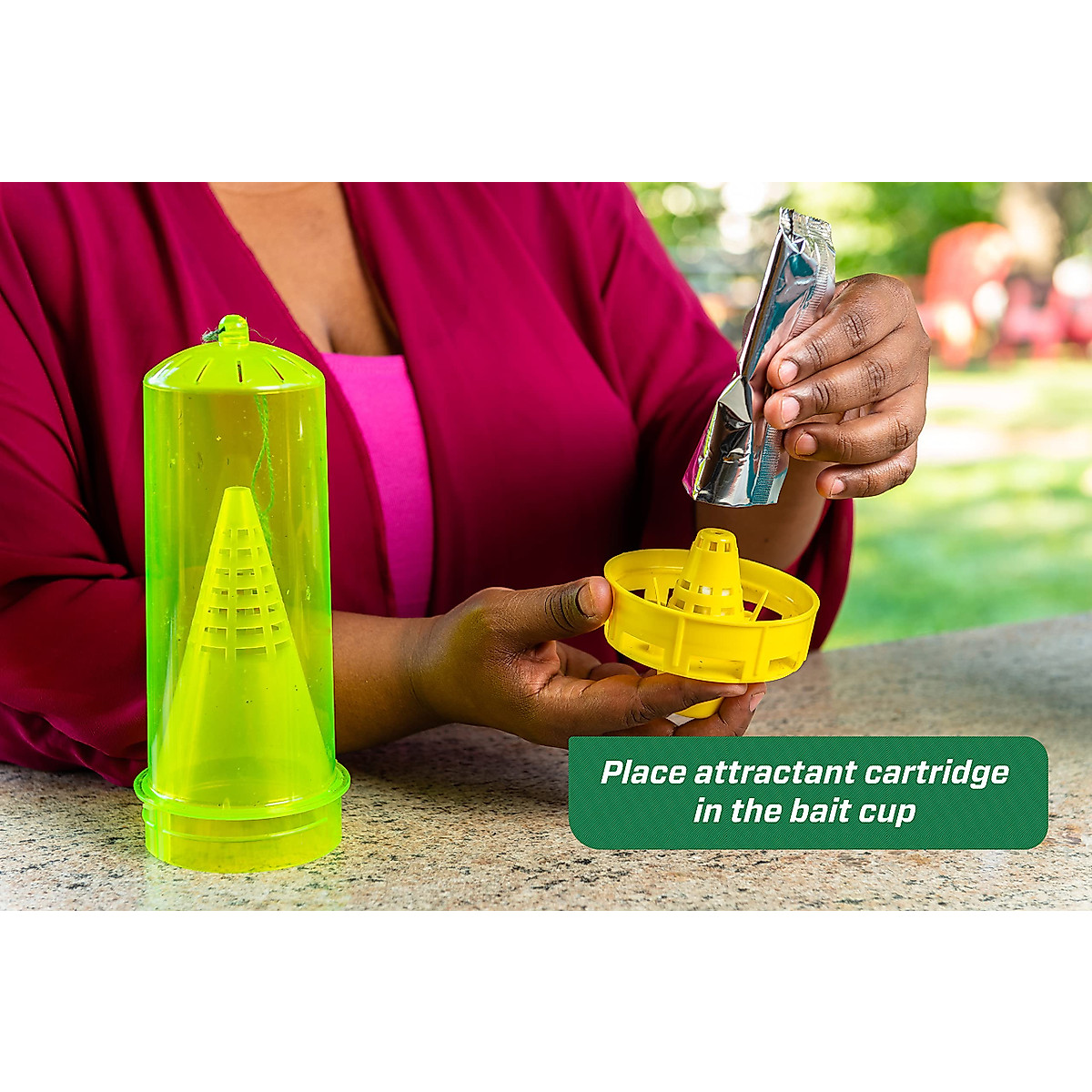 RESCUE! Yellowjacket Attractant Cartridge (10 Week Supply) – for RESCUE! Reusable Yellowjacket Traps