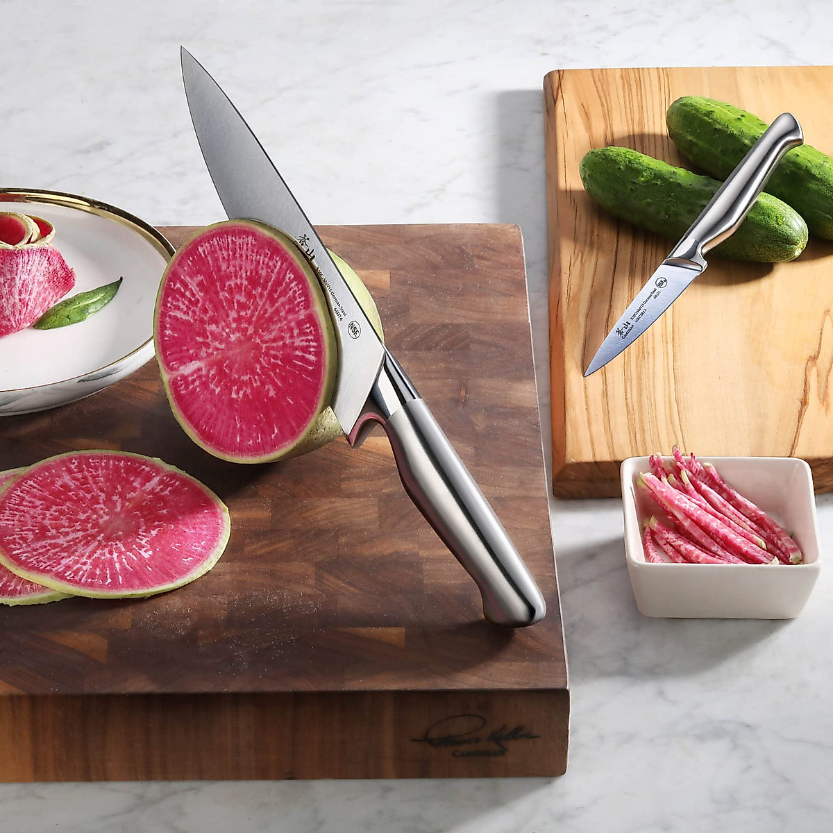 Cangshan Sanford Series 65510 German Steel 6-Piece Knife Set with Sheaths