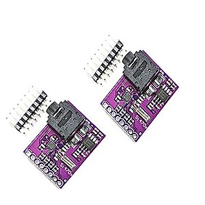 Comimark 2Pcs Breakout Board Si4703 FM RDS Tuner for AVR ARM PIC Arduino Compatible