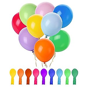 Mr. Pen- Balloons, 12 Inch, 54 Pack, Assorted Colors, Party Balloons, Rainbow Balloons, Latex Balloons, Balloons for Birthday Party, Colorful Balloons, Assorted Balloons, Multicolor Balloons