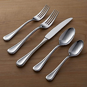 Oneida Virage 20 Piece Everyday Flatware Set, Service for 4, 18/0 Stainless Steel, silverware set