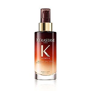 KERASTASE Nutritive 8HR Magic Night Hair Serum | Overnight Beauty Sleep Nourishing Serum | Deeply Conditions From Nutrients Lost | Reduces Tangles & Prevents Frizz | For All Hair Types | 3.04 Fl Oz