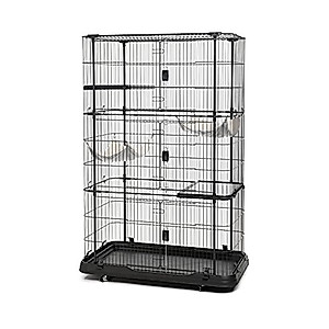 Prevue Pet Products Premium/Deluxe Cat Home, Black