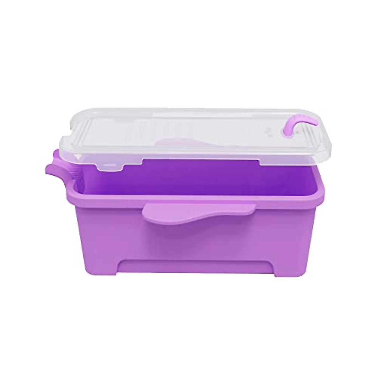 ZYXGOGOGO 2000ML / 68OZ Microwave Pasta Container Cooker, Noodles Cooker with Strainer. Quickly Cooks up to 4 Servings Pasta, Cute Elephant-Shaped Multifunctional Cooker (Purple)