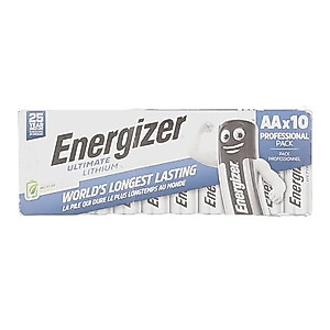 Energizer 634352 AA Ultimate Lithium Battery (Pack of 10)