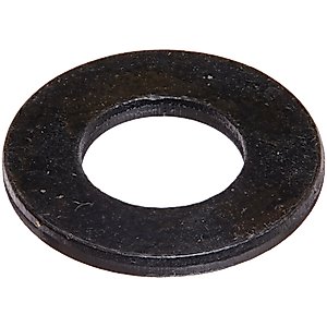 Small Parts 31WSAEBPK Steel Flat Washer, Black Oxide Finish, ASME B18.22.1, 5/16" Screw Size, 11/32" ID, 11/16" OD, 0.065" Thick (Pack of 100)