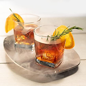 Smoking Gun with XL 7-1/4" Dome- Hot Cold Portable Smoker Infuser Kit for Indoor Outdoor Use- Smoke Meat Cheese Cocktails Faster than Smoker Box, Large Dome Has Greater Capacity, Holiday Electric Gift