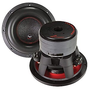 Audiopipe TXX-BDC4-10D2 10-inch Woofer Dual 2 Ohm Subwoofer Quad Stack 900 Watts RMS 1800 Watt Max Voice Coil 2.5" BASV 4-Layer