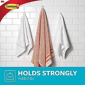 3M Command Designer Hooks [Removable]: Small Designer [2 Hooks/Pack] (White) / 2-Hooks