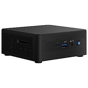 Intel NUC 11 NUC11PAHi5 Panther Canyon Mini Computer 11th Gen Core i5-1135G7, 4 Cores, 8 Threads, 8MB Smart Cache, Iris Xe Graphics, 0GB RAM, 0GB SSD, No OS, Barebone