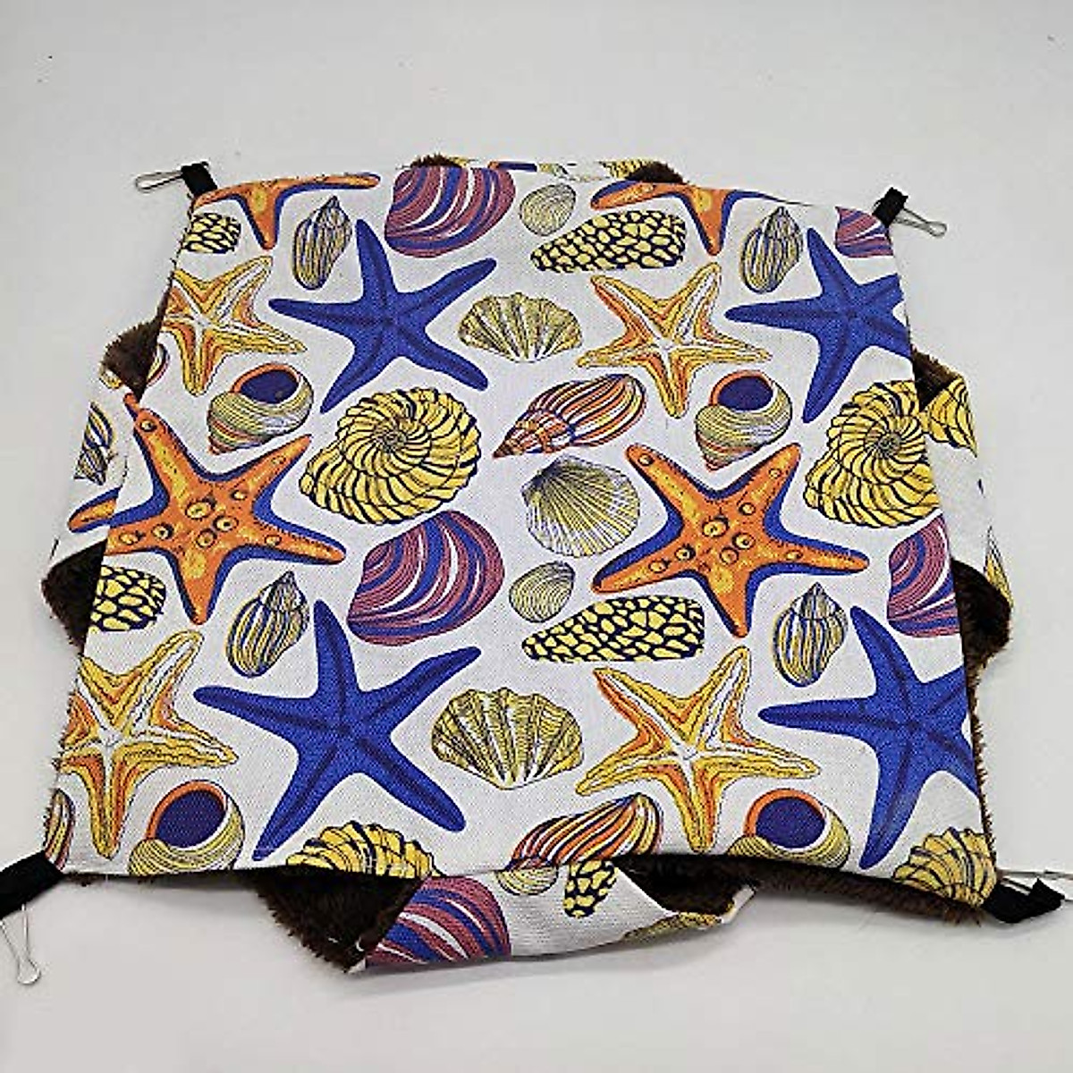 Oncpcare Small Pet Cage Hammock, Bunkbed Sugar Glider Hammock, Guinea Pig Cage Accessories Bedding, Warm Hammock for Parrot Ferret Squirrel Hamster Rat Play Sleep