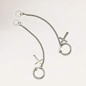 2pcs/pack anti Lost Earring for Earphone Creative Earring Strap Wireless Earhooks Earbuds Earphone Holder Connector (No Need Earhole)