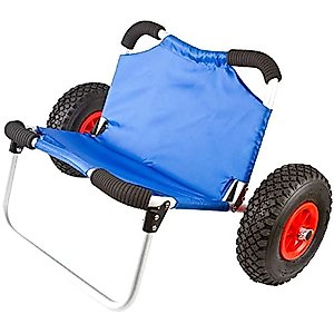 APEX LEGENDS KC-Dolly-SEAT Personal Watercraft Dolly (Kayak/Canoe Cart & Chair) Blue
