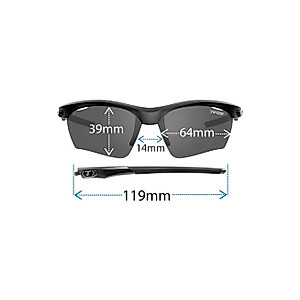 Tifosi Vero Sunglasses (Race Pink, Smoke/AC Red/Clear)