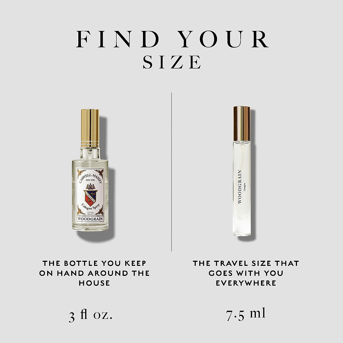 Caswell-Massey Greenbriar Gold Cap Cologne, Men’s Cologne with Classic and Zesty Scent with Citrus, Sage & Rugged Velvety Notes, 3 Fl Oz