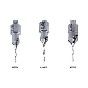 Amana Tool - 55626 Carbide Tipped 82° Countersink Taper #10 Screw 3/8 Dia x 1/8 Dril