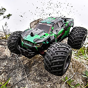 BEZGAR TM201 RC Cars - 1:20 Scale Remote Control Car,2WD Top Speed 15 Km/h Electric Toy Off Road 2.4GHz RC Car Vehicle Truck Crawler with Two Rechargeable Batteries for Boys Kids and Adults