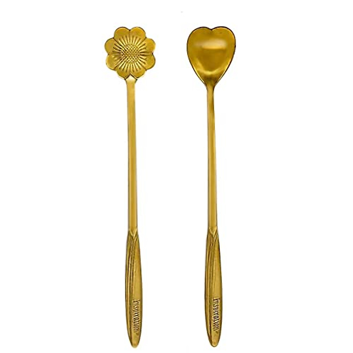 GINO Lavender Milk Tea, 14 Oz (400 g), With 2 Inspiration Industry Coffee Spoons (1 PACK)