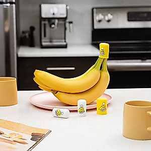 Banana Beanie Banana Saver Cap For Preservation Silicone Cover For Banana Keep Bananas Fresh Stem Cover 5 PACK