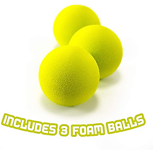 Hog Wild Refill Pack for Pop & Pass Outdoor Game - Includes 3 Soft Foam Balls for Use with Pop & Pass Launchers
