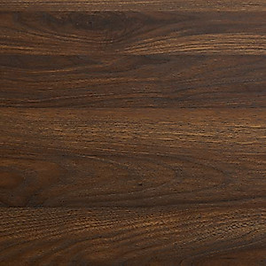 Walker Edison Modern Slatted Wood TV Stand for TV's up to 80" Universal TV Stand for Flat Screen Living Room Storage Cabinets and Shelves Entertainment Center, 70 Inch, Dark Walnut