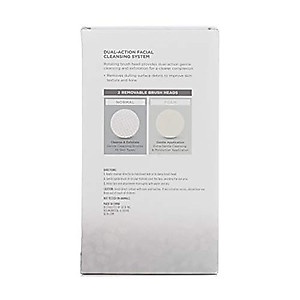 ULTA Beauty Advanced Cleansing Dual-Action Facial Cleansing System and One Set Replacement Brushes
