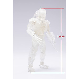 Hiya Toys Alien vs. Predator: Chopper Predator 1:18 Scale Action Figure, Multicolor