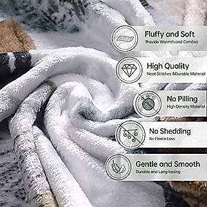 DayOfShe Gifts for Mom-Custom Blanket for Grandma Mother Gifts, Personalized Mom Photo Blanket as Best Mom Ever Gifts from Son