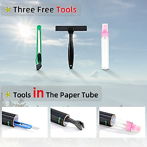 FuFin One-way Window Privacy Film with Free Installation Tools,Premium PET Material,Heat Control 99% UV Blocking and Privacy protection Window Film.Window Tint for Home Office (Grey 17.5"×78.7")