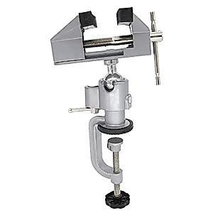 Bench vise table, Jewelry vise, Bench clamps, Swivel bench vise, Table swivel vise, 3 inch Swivel Universal Table Vise Tilts Rotate 360° Universal Work