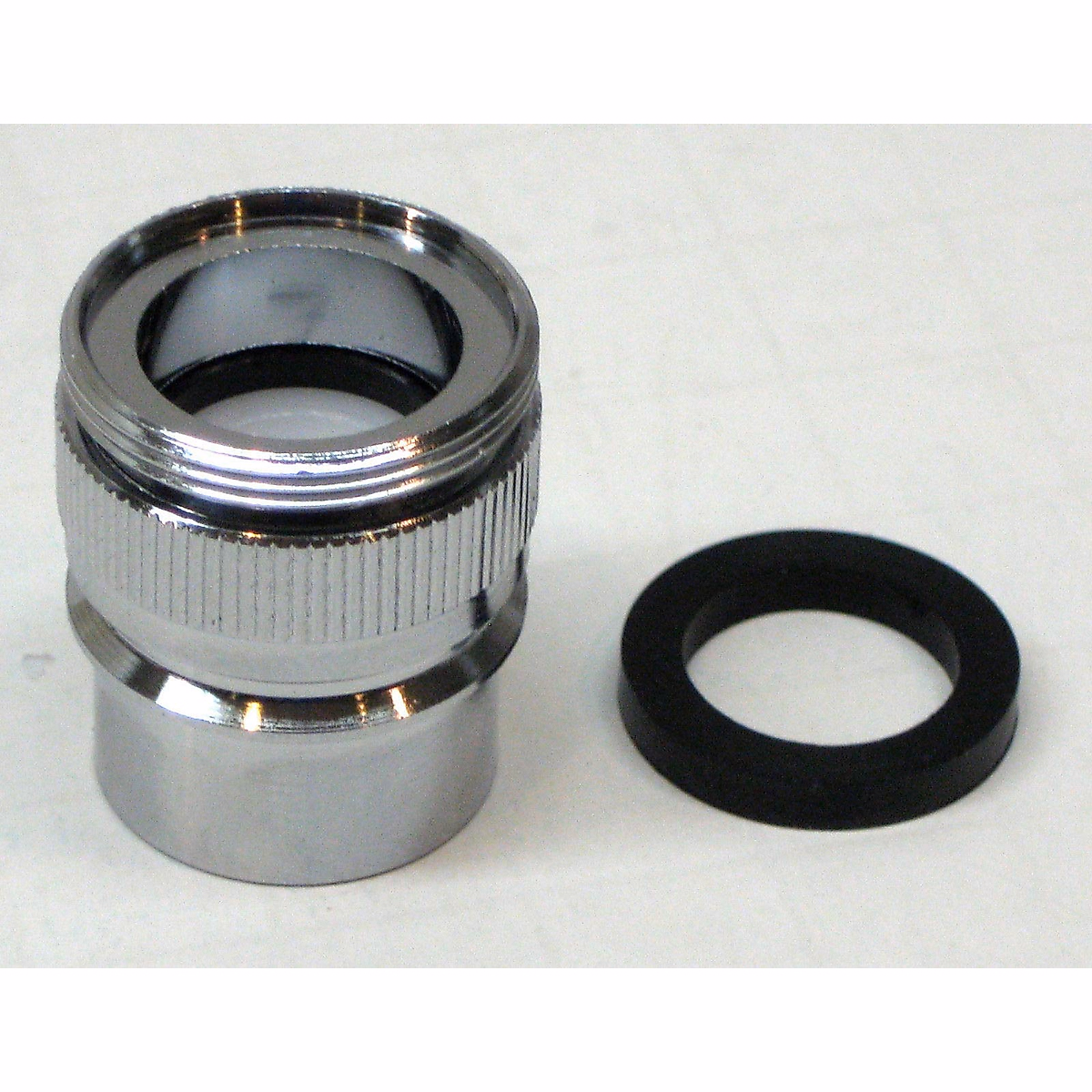 Krispin Shop Generic Dishwasher Faucet Aerator Replacement, Model 711445, 712709, 712721, Chrome Finish, Chrome-plated Rubber Material