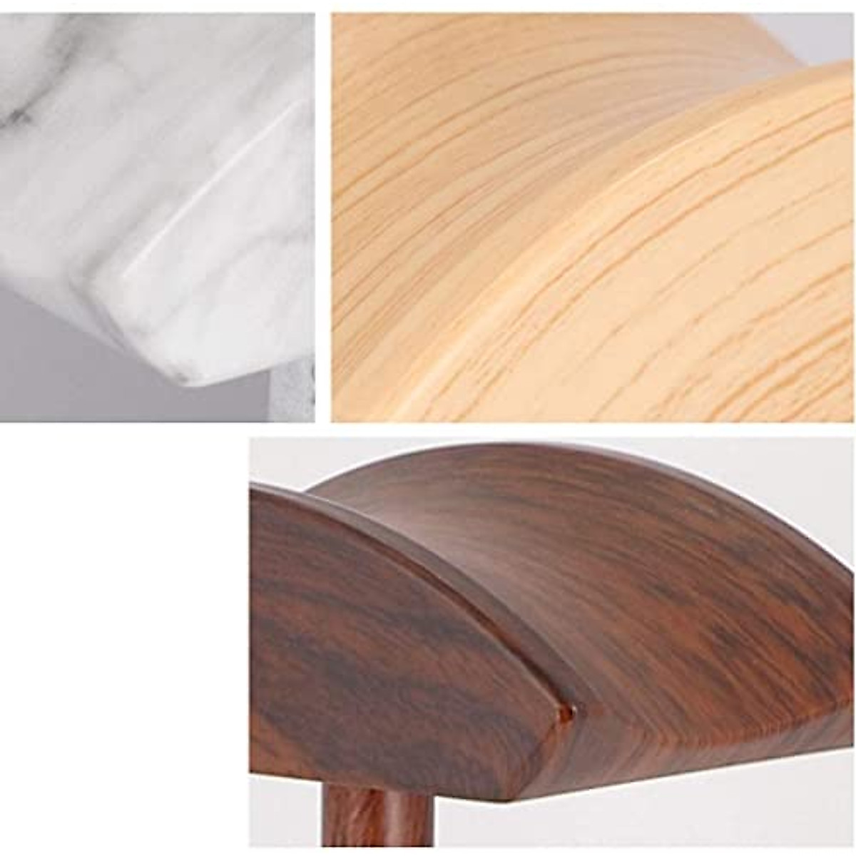 ANIIC Headset Stand Universal Headphones Stand Holder Gaming Headset Stand Earphone Display Rack Hanger Bracket for Over Ear Headsets Headphone Stand (Color : Walnut Texture)