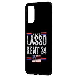 Galaxy S20+ Lasso Kent' 24 Funny Usa Flag Sports 4th of july Men Women Case