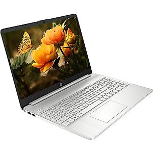 HP 2023 15'' FHD IPS Touchscreen Laptop, Intel 11th Gen i3 Processor Up to 4.10GHz, 12GB RAM, 256GB SSD, Fingerprint Reader, Super-Fast WiFi, Windows 11, Arctic Silver Color (Renewed)