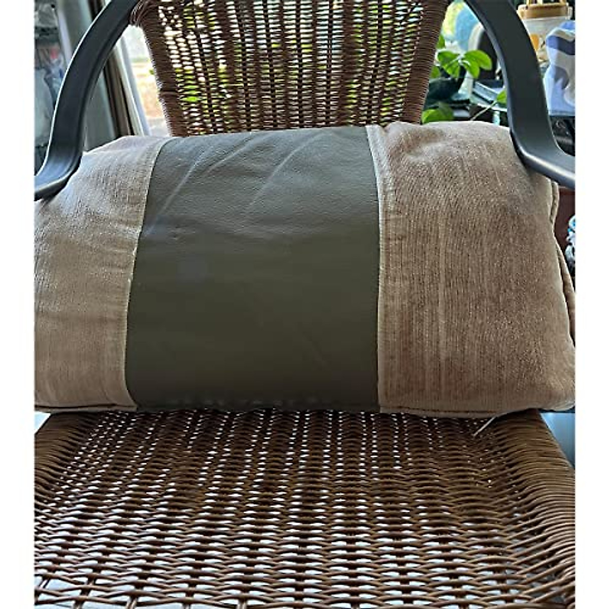 Gift_Source 3mm Width Round Rattan Woven Material for Repair Rattan Furniture, Plastic Synthetic Rattan Wicker Repair Kit for Weaving Repair Patio Furniture, Rattan Chair Table, DIY Basket, Crafts