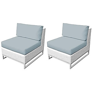 TK Classics Miami Armless Sofa 2 Per Box in Spa