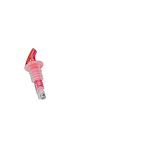 1-1/2 oz Red (PP-112R) - Measured Liqour Pourer - Precision Pour Liquor Bottle Pour Spout - (10 Pk) 100% USA Made - Pour The Perfect Cocktail with Our No Leak Bottle Spouts, Size 1.5 oz
