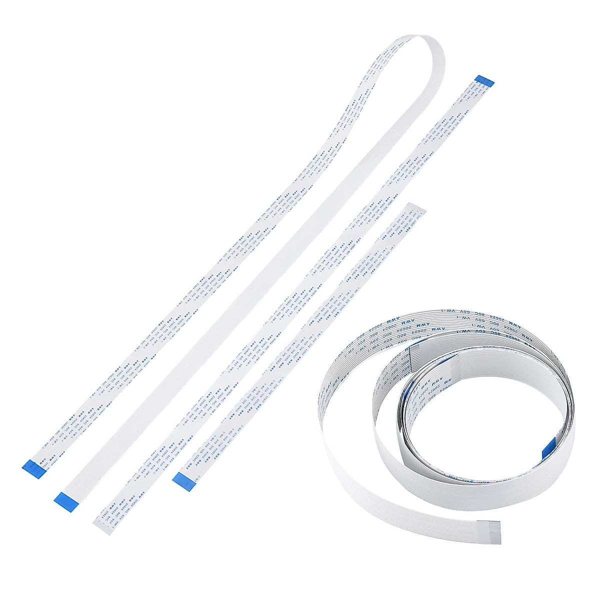 3pcs Set 15 Pin 30cm 50cm 100cm FFC Ribbon Flexible Flat Cable for Raspberry Pi Module Camera Ribbon Cable for tft50 pi cam ffc Ribbon Parameters Pin Number is 15 pins 3 F