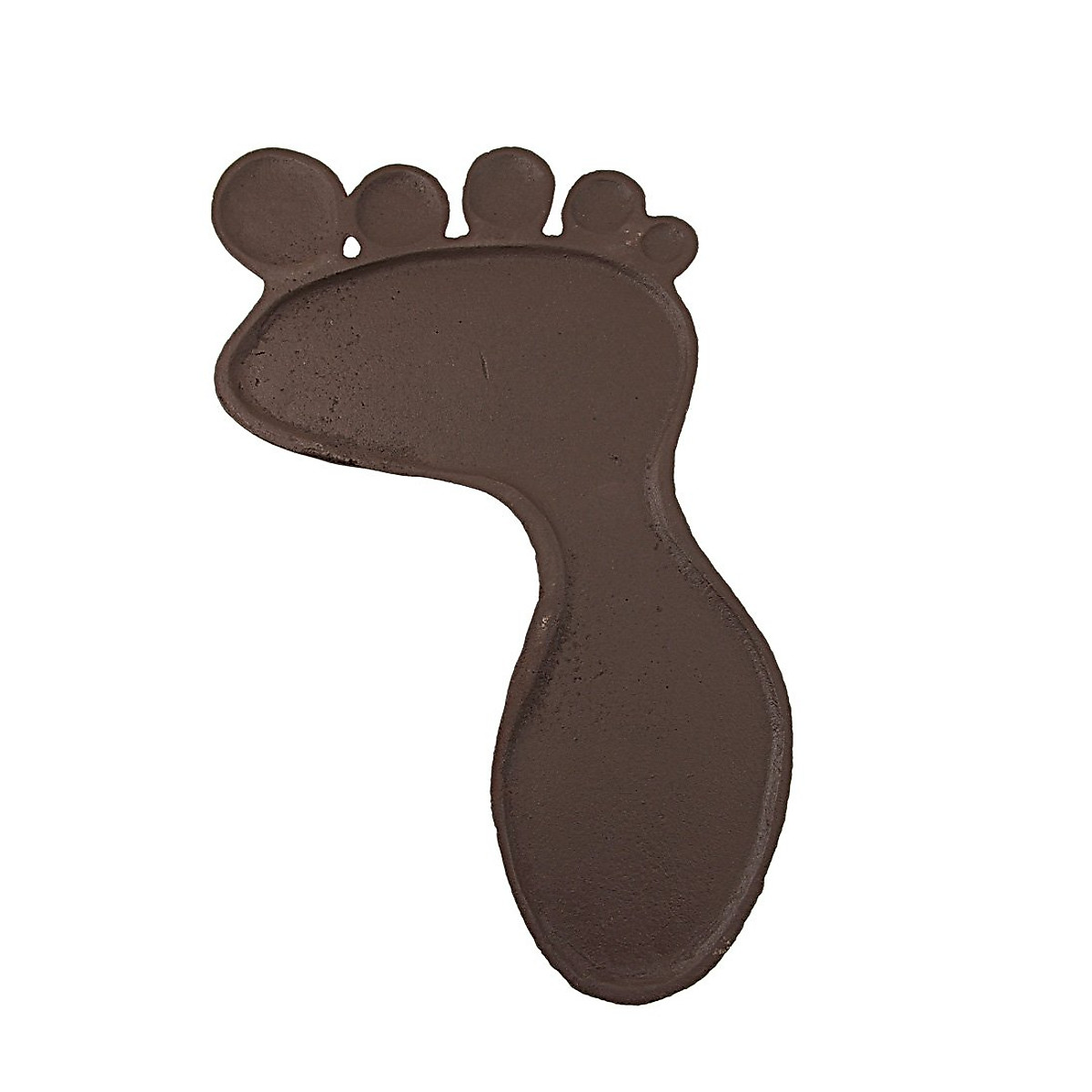 Things2Die4 Pair of Cast Iron Footprint Stepping Stones Antique Finish