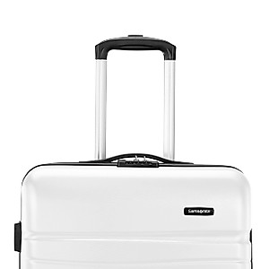 Samsonite Evolve SE Hardside Expandable Luggage with Spinners | Snow White | 2PC SET (Carry-on/Large)