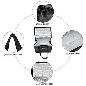 BESTonZON Insulation Bags Catering Bag Insulated Bag for Catering Insulated Shopping Bags Foldable Lunch Bag Portable Ice Pack Heat Bags for Food Collapsible Transport Tote Cooler Bag Large