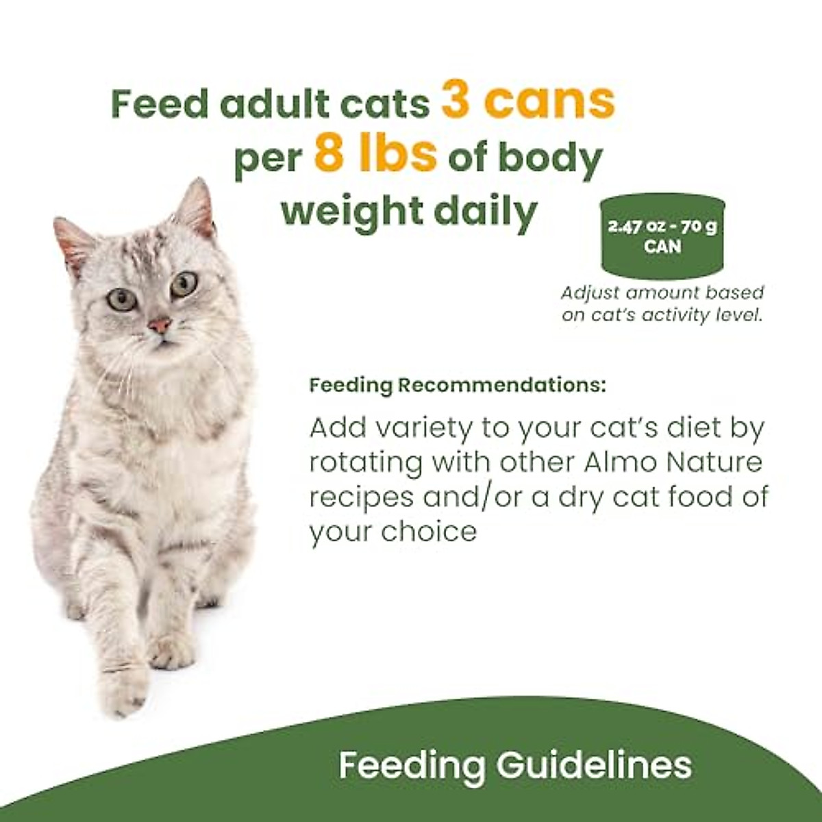 almo nature HQS Complete Wet Cat Food Mackerel Recipe with Pumpkin in Gravy 2.47 oz (Pack of 24)