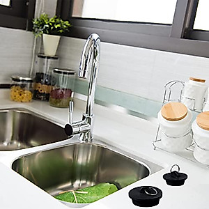 Drain Plug, 3 Pieces Sink Plug Sink Plug 3 Sizes Plug Drain Plug Bath Plug Bathtub Sink Plug for Sink Kitchen and Bathroom