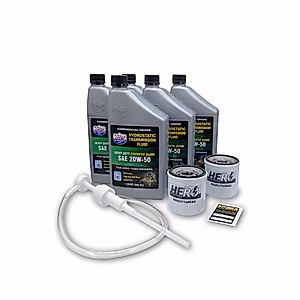 HERO Hydrostatic Transmission Maintenance Kit Fits HydroGear ZT2800 ZT3100 ZT3200 ZT3400 ZT3600 ZT3800 Replaces HydroGear 52114 SAE 20W-50
